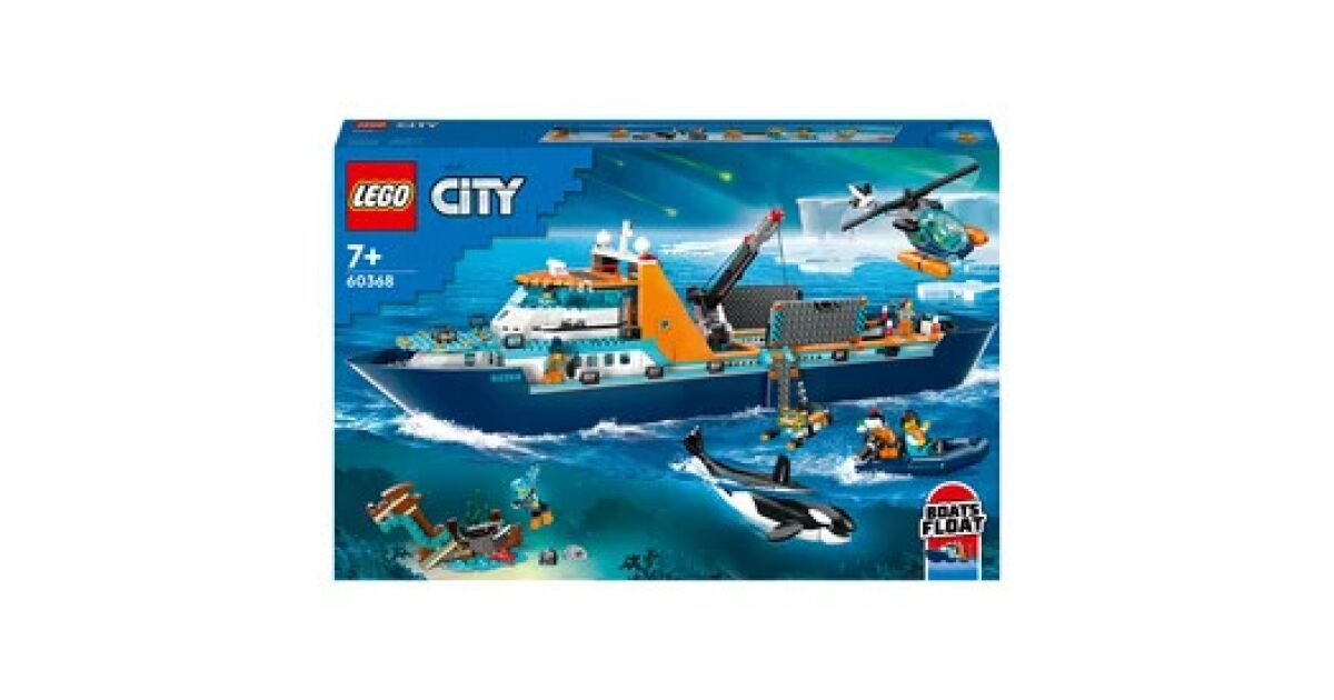 LEGO City 60368 Sarkkutató hajó | Pepita.hu