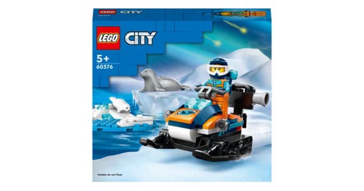 LEGO City 60376 Sarkkutató motoros szán | Pepita.hu