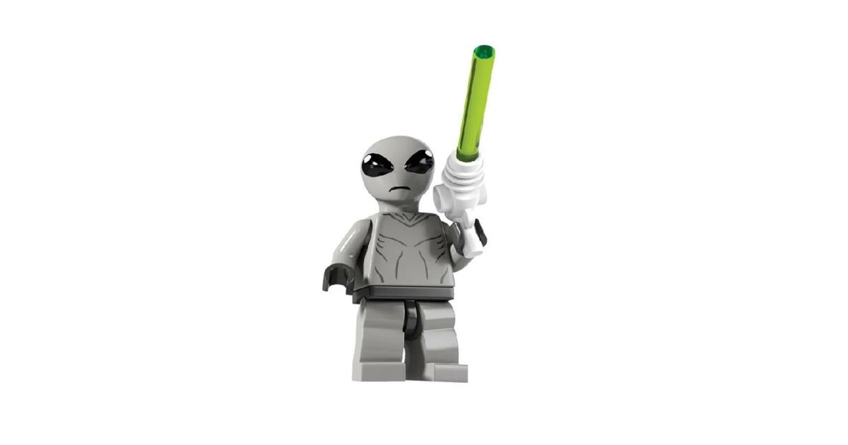 Minifigurki LEGO® 8827 - Seria 6 - Klasyczny obcy | Pepita.com