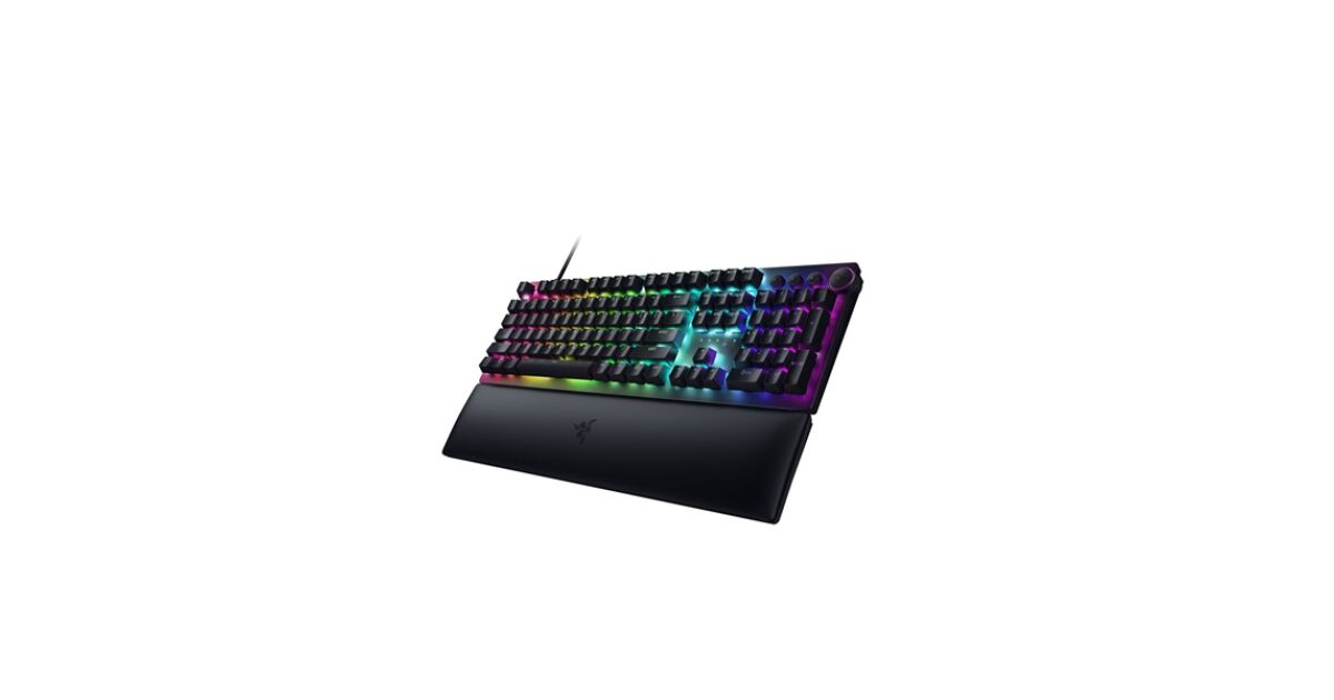 Razer Huntsman V2 UK fekete (red switch) gamer billentyűzet | Pepita.hu