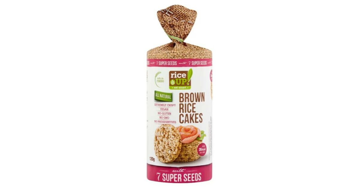 RICE UP GEBLÄHTER REIS 7 SUPERKÖRNER 120G | Pepita.com