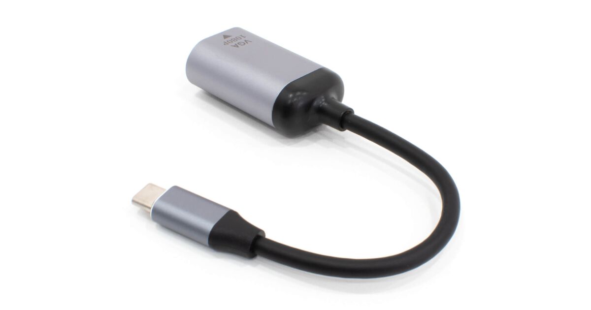 Thunder CDP-14, [USB-C -> VGA] átalakító (1080p) | Pepita.hu