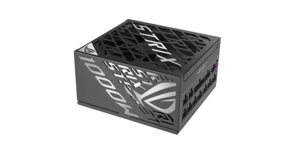 Asus ROG Strix 1000W 80+ Platinum power supply - modular - ROG-STRIX ...