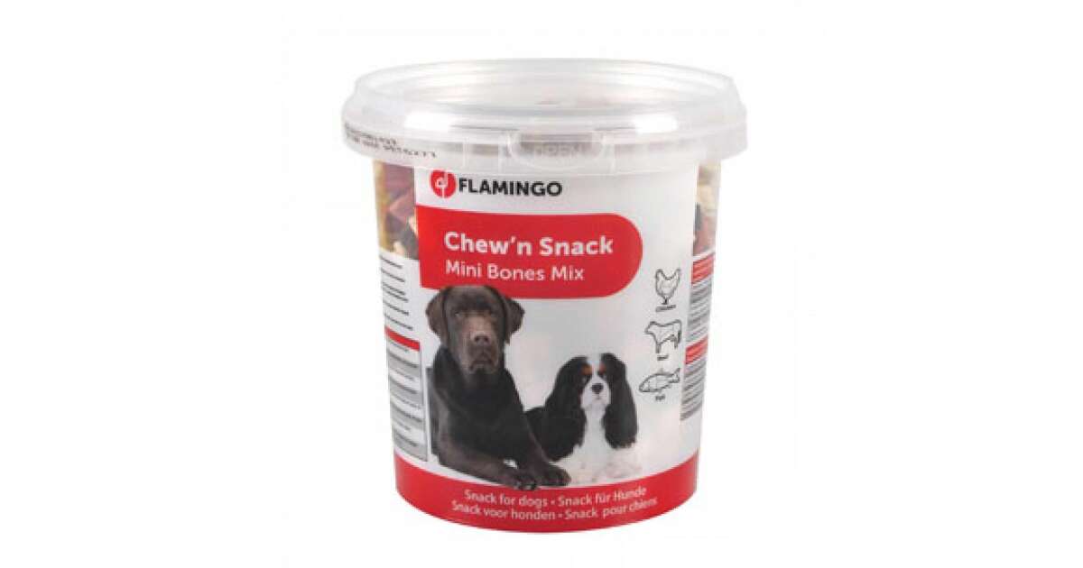Flamingo Chew'n Snack - mix de oase mini 500 g | Pepita.com