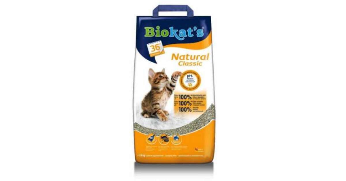 Biokat’s Natural Classic Macskaalom 5kg macska alom | Pepita.hu