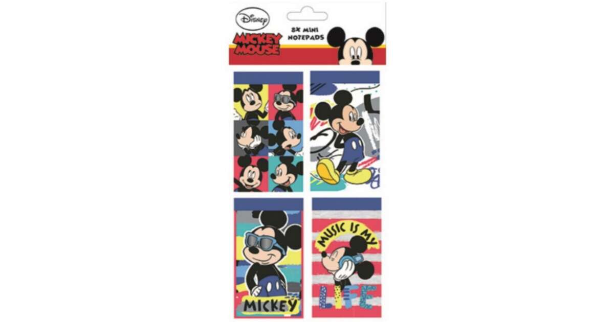 Disney Mickey Mini Notesz szett | Pepita.hu