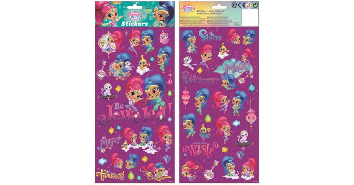 Shimmer és Shine Matrica 2 ív | Pepita.hu