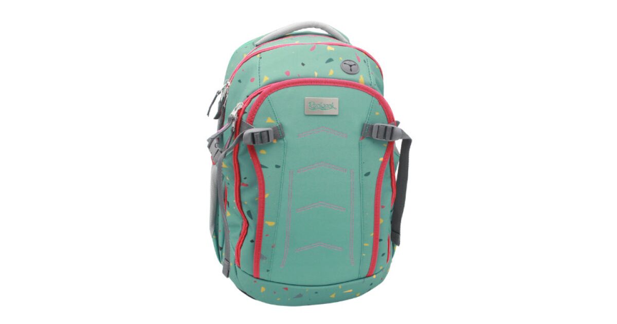 Hátitáska Rucksack Blue Terazzo zöld | Pepita.hu