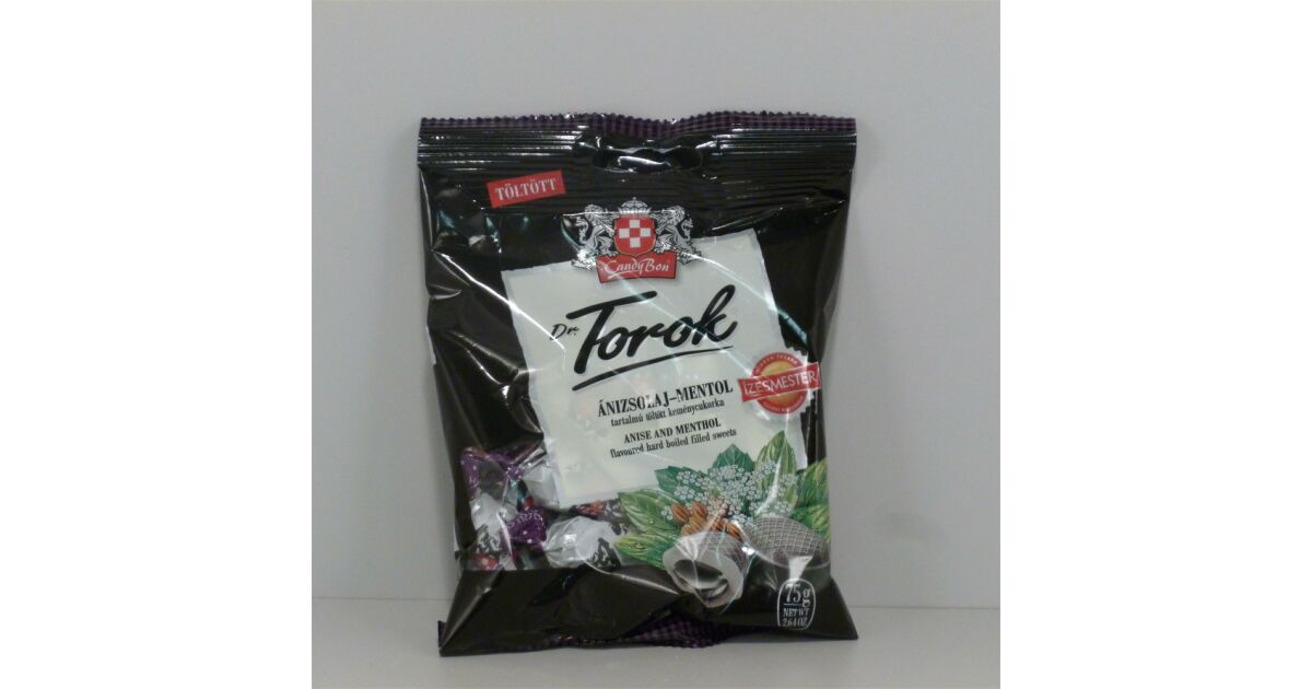 DR. TOROK SÜSSWAREN ANIS-MENTHOL 75G | Pepita.com