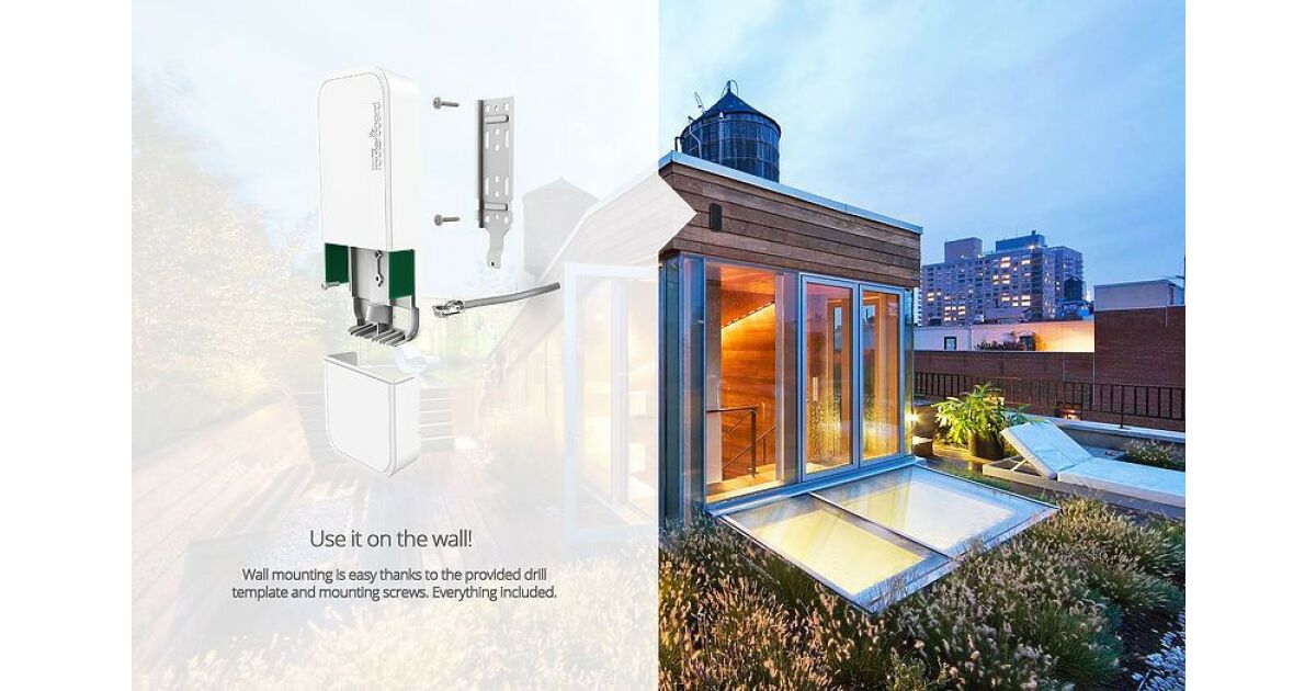 Mikrotik RouterBoard RBwAPR-2nD WiFi Access Point White | Pepita.hu