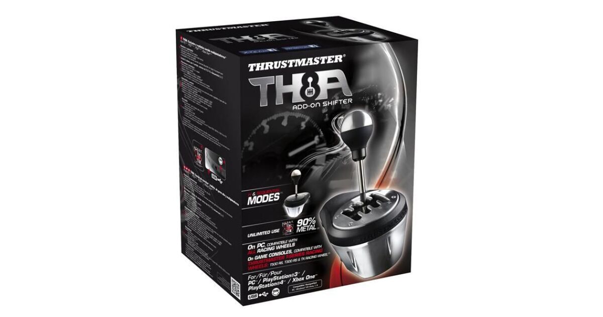Thrustmaster TH8A USB Váltó Black/Silver | Pepita.hu
