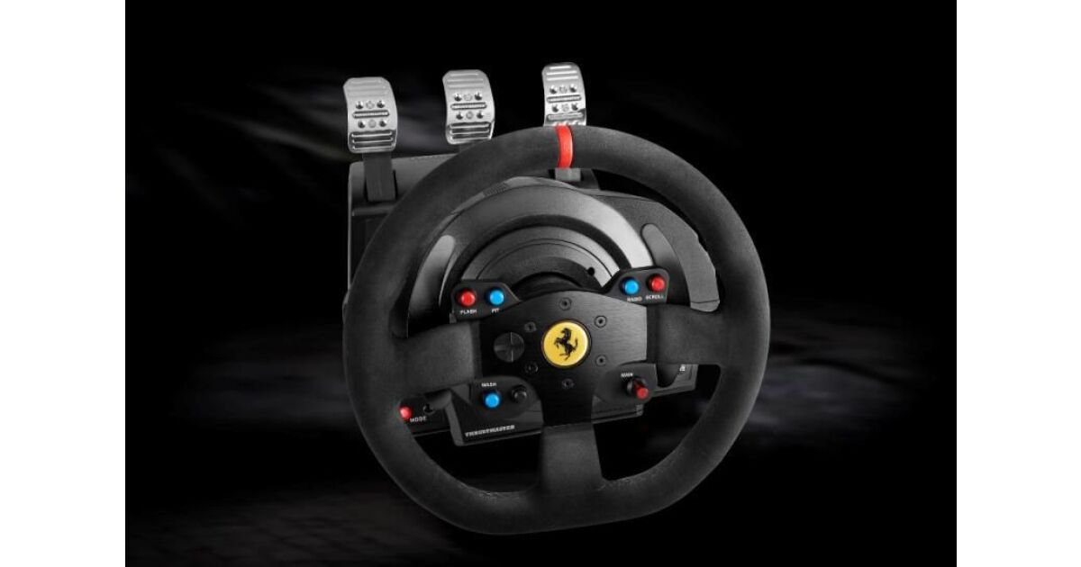 Thrustmaster T300 Ferrari Integral Racing Alcantara Edition USB Kormány ...