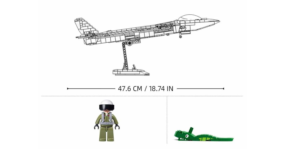 Sluban Model Bricks Army - J-20 szuperszonikus vadászbombázó repülőgép ...