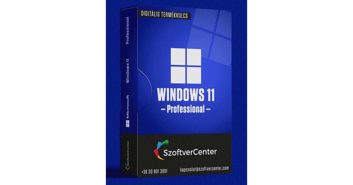 Windows 11 Professional [Retail] | Win 11 Pro [Microsoft] [Digitális ...
