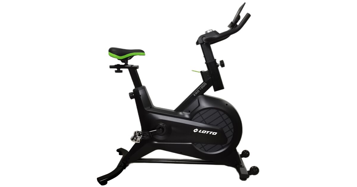 Lotto EGO 1000 fitness spinning kerékpár, Bluetooth Kinomap/Zwift ...