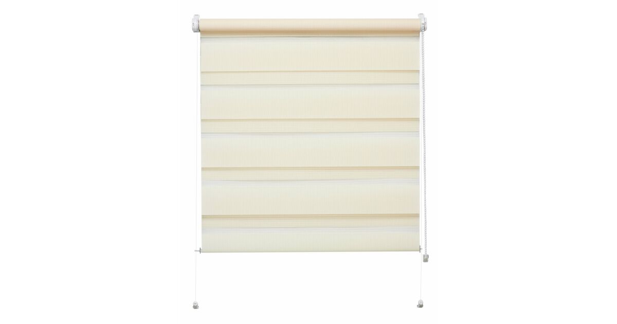 Gardinia Mini Zebra Rollo 727 Klassisches Creme 73,5 x 215 cm | Pepita.com