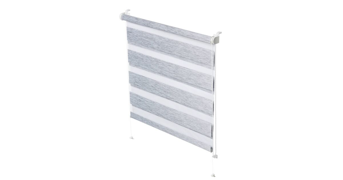 Gardinia Mini Zebra Rollo 753 Premium Grau 64,0 x 150 cm | Pepita.com