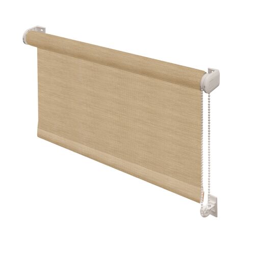 Gardinia Light Rollo 118 Natur-Effekt Beige 100 x 170 | Pepita.com
