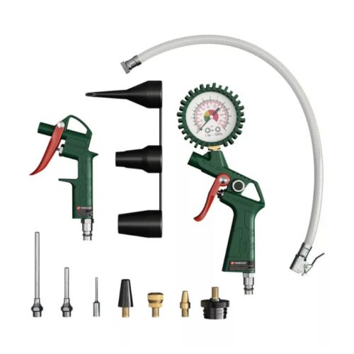 Parkside PDSS 13 D4 Universal 12-teiliges Druckluft-Zubehörset für max ...