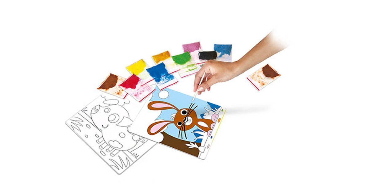 Alexander homok színező kreatív készlet 2 kép malacka nyúl ZA5534 ...