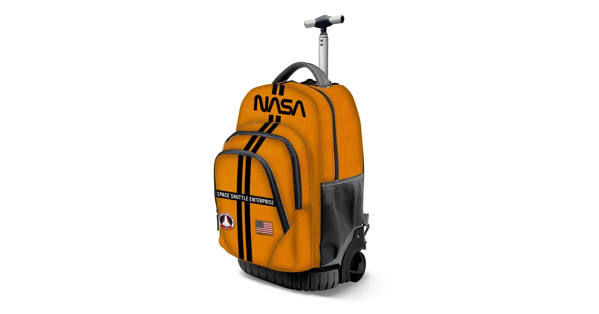 NASA Lines Troller hátizsák 47 x 32 x 27 cm narancssárga | Pepita.hu