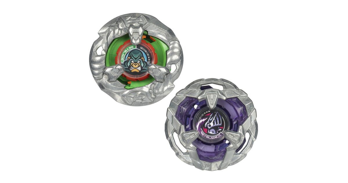 Beyblade X Pack Duo Yell Kong 3-60 GB und Helm Knight 5-80T | Pepita.com