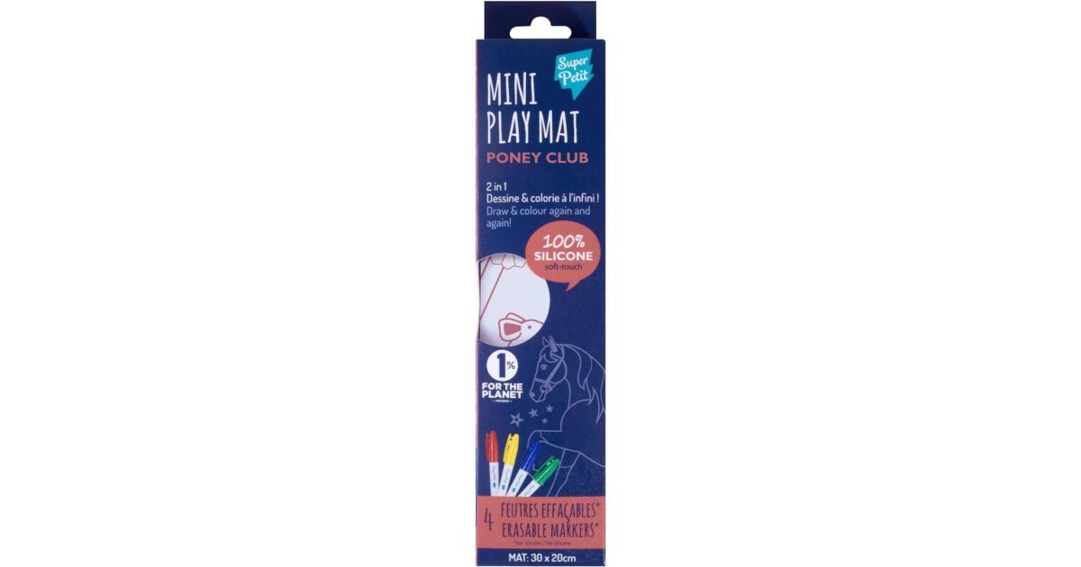 MINI Plansa de colorat din silicon - PONEI | Pepita.com
