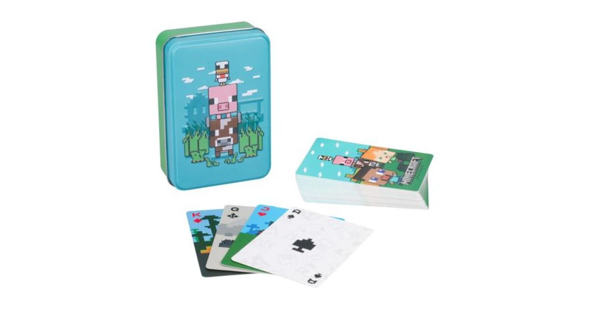 Paladone Playing Cards, Minecraft: Állatok™, Francia kártya játék ...