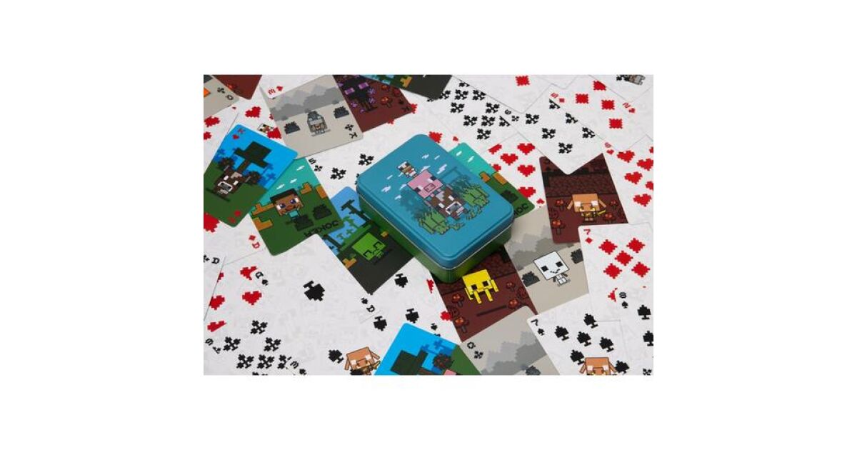 Paladone Playing Cards, Minecraft: Állatok™, Francia kártya játék ...
