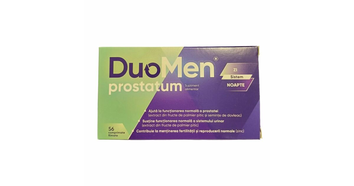 DuoMen Prostatum, 28 comprimate + 28 comprimate, Zdrovit | Pepita.com