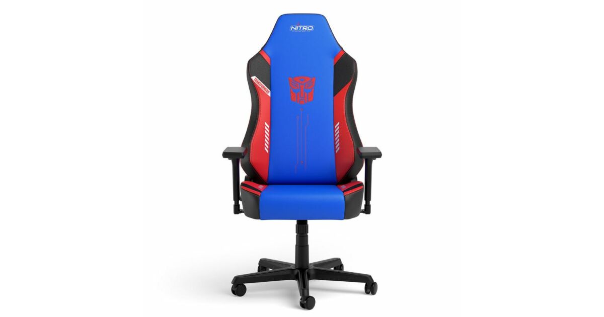 Nitro Concepts X1000 Transformers Optimus Prime Edition Gamer szék ...