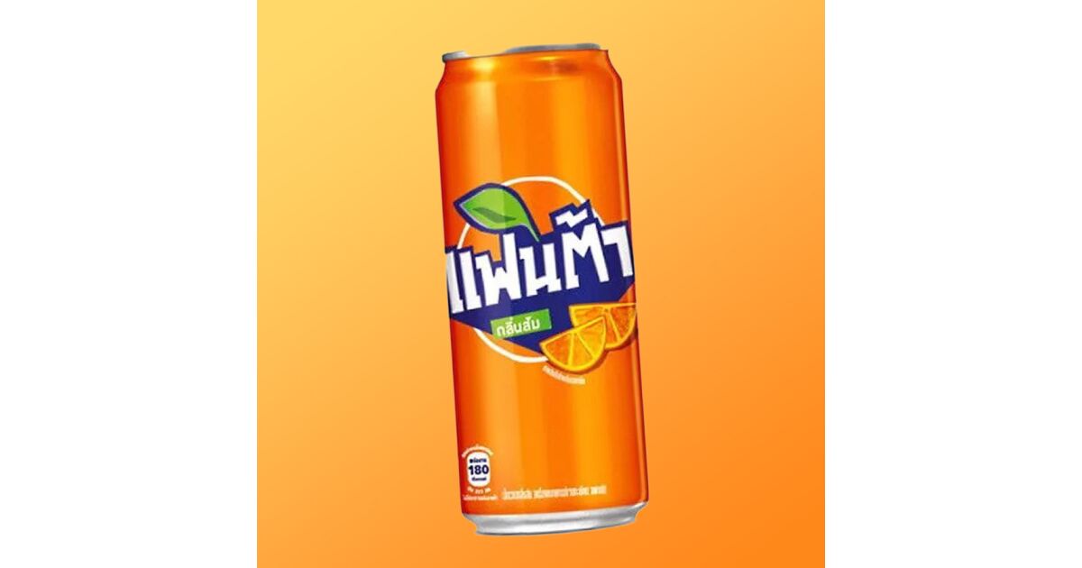 Thai Fanta Orange narancsos üdítőital 325ml | Pepita.hu