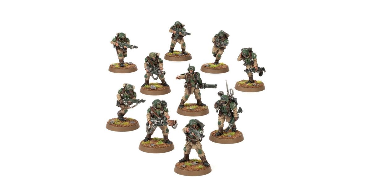 Games Workshop Warhammer 40.000 - mini figurák - Astra Militarum ...