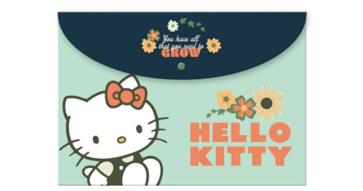 Hello Kitty Stay Sunny A/4 Irattartó tasak | Pepita.hu