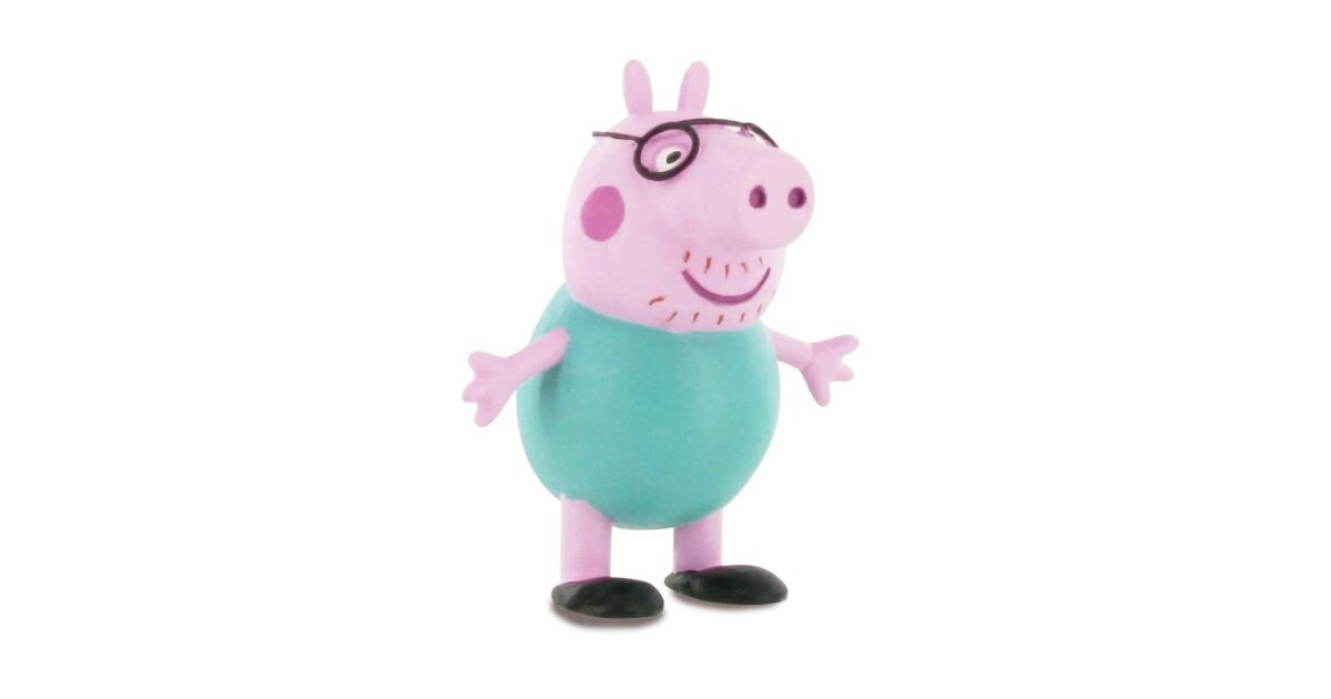 Comansi Peppa Malac - Papa malac játékfigura | Pepita.hu