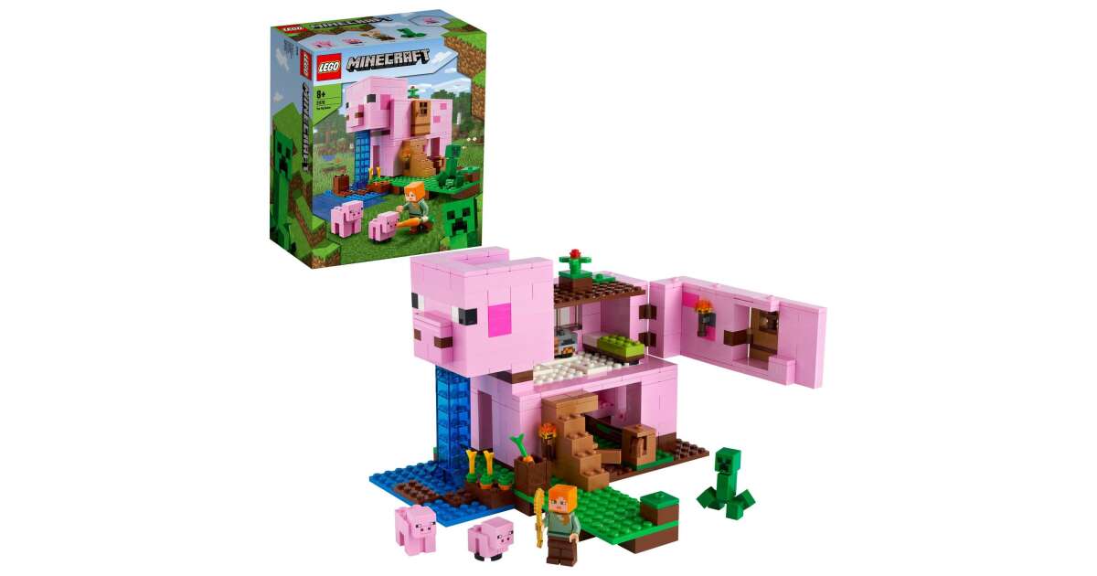 LEGO® (21170) Minecraft® - Schweinchenhaus | Pepita.com