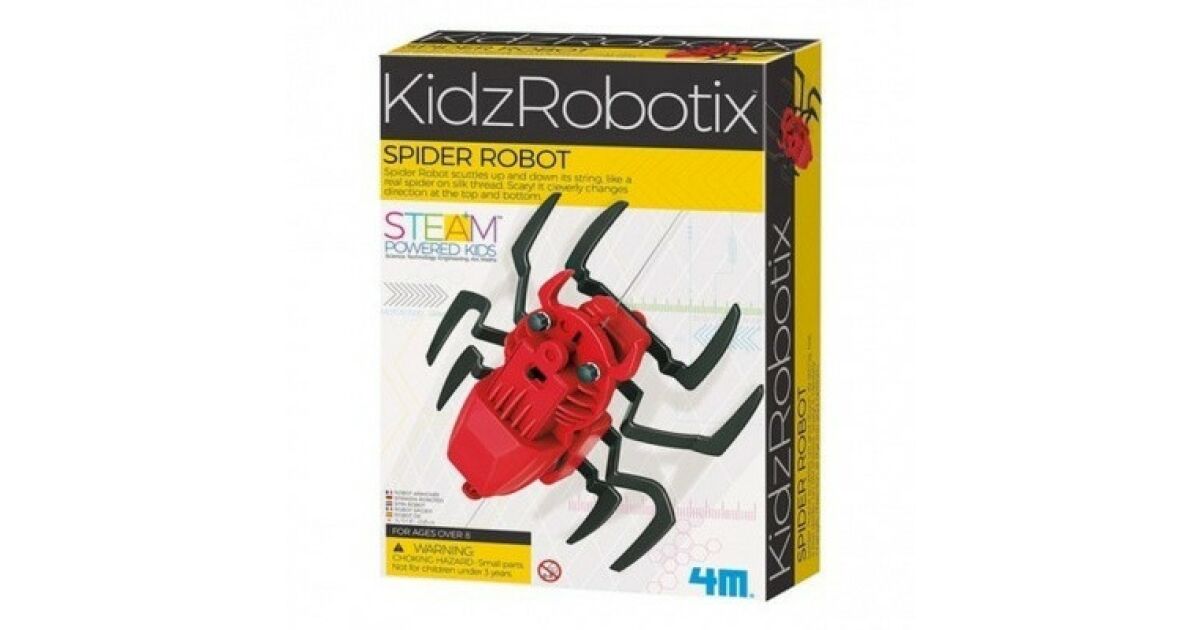 Robot Kit - Spider Robot, Kidz Robotix | Pepita.com