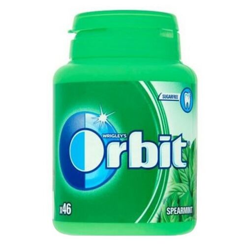 ORBIT Minzflasche Kaugummipackung 46 Stück 64 g | Pepita.com