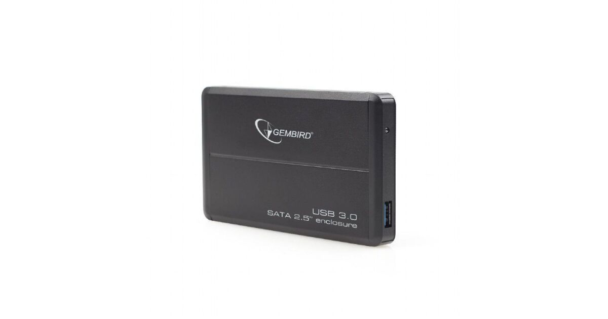 Gembird 2,5 EE2-U3S-2 USB3.0 Enclosure Black | Pepita.hu