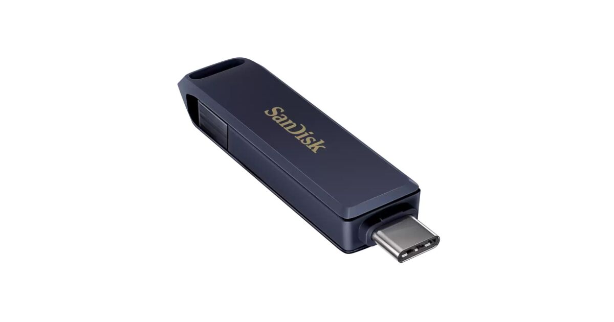 SanDisk iXpand 64 GB USB Type-C / Lightning 3.2 Gen 1 (3.1 Gen 1) Kék ...