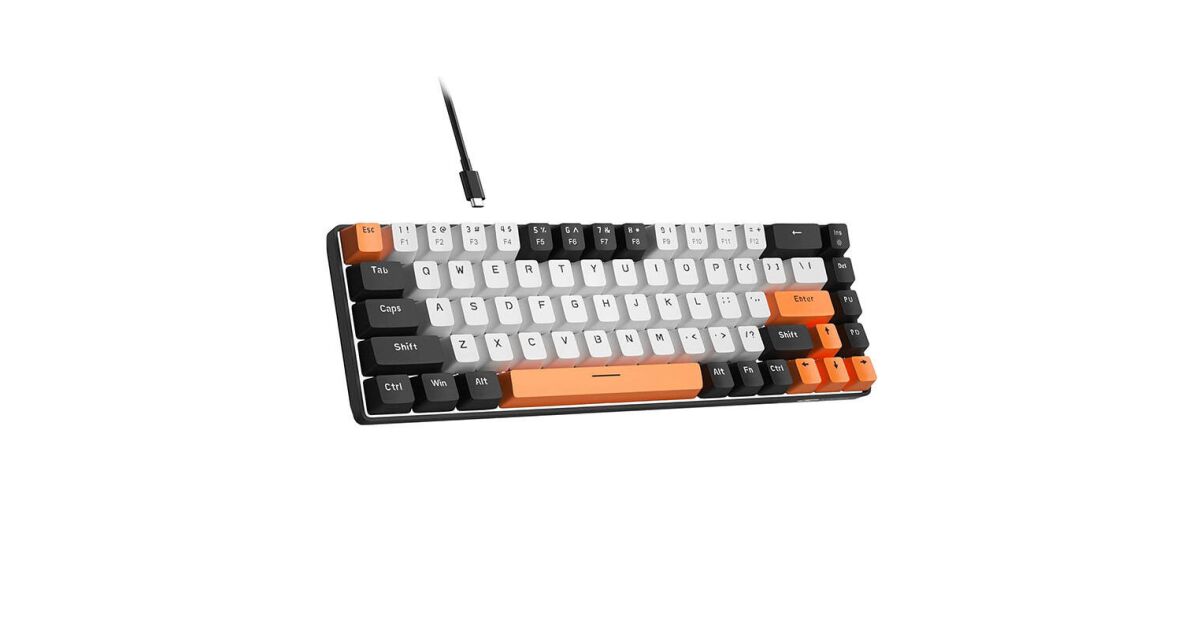 MageGee MK-BOX wired keyboard (black) (MK-BOX Carbon A Red) | Pepita.hu