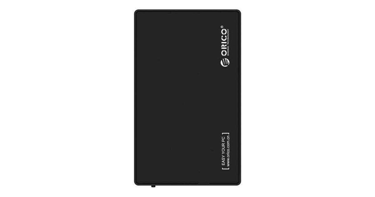Orico 3588 HDD/SSD 3.5, 5Gbps, USB-A to USB-B drive enclosure (black) (3588US3-V1-EU-BKBPIP ...