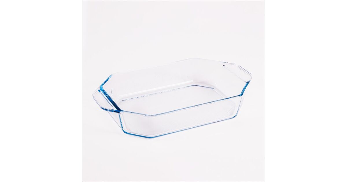 Borcan hexagonal din sticlă termorezistentă BORCAM cu mâner 2.750ml ...