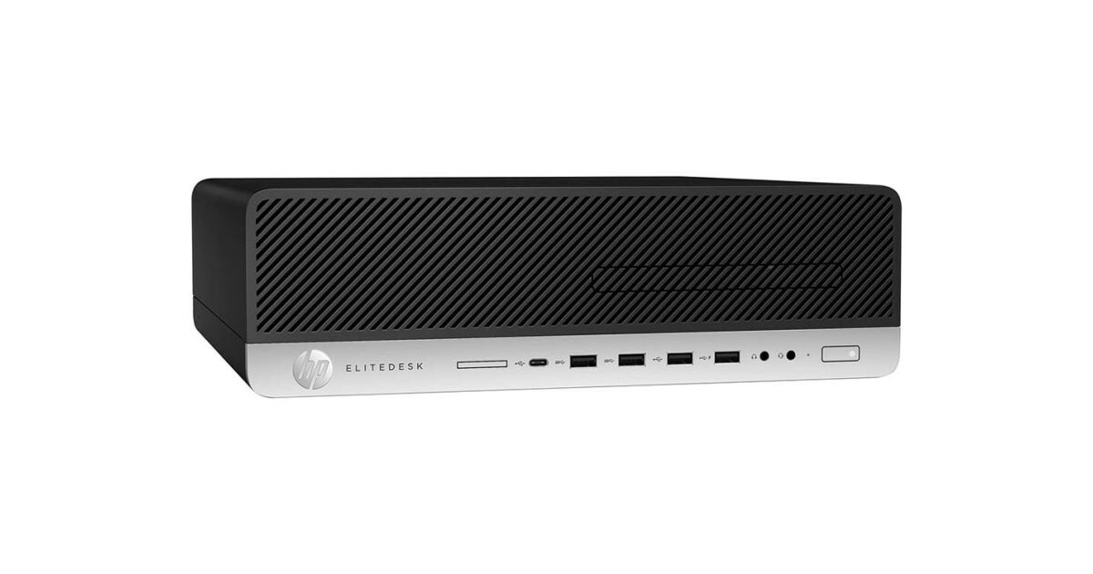 HP EliteDesk 800 G3 SFF - USB 3.1 - i5-7500, 8GB DDR4, 256GB NVME M.2 ...