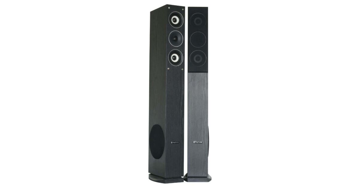 Fenton SHFT52B 3 utas szobai hifi torony hangfal szett 2×250/500W (SUB ...