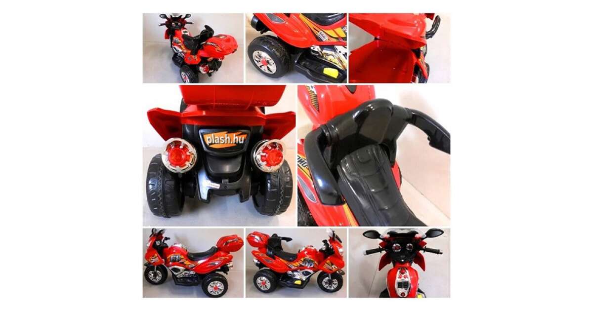 Elektromos gyerek Nagy Motor - M3 - 12V, fekete | Pepita.hu