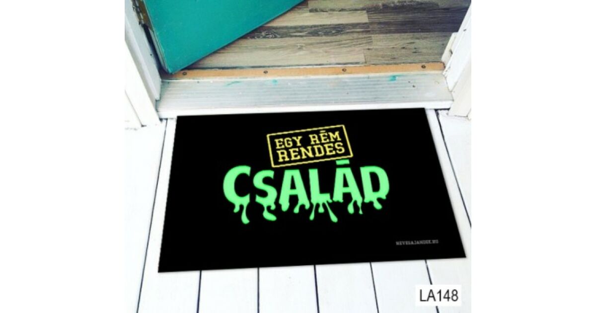 Egy rém rendes család - Vicces Lábtörlő, Ajándék | Pepita.hu Egy rém rendes család - Vicces Lábtörlő, Ajándék | Pepita.hu