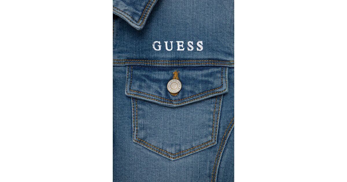 Jeansjacke Guess J81L21 Blau 128 CM 8 Jahre | Pepita.com