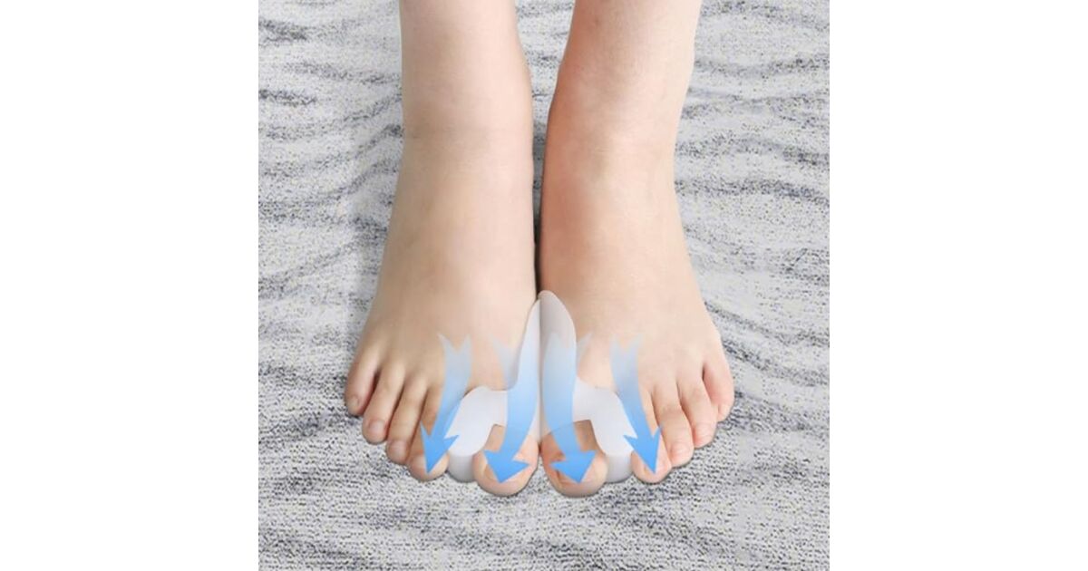 Tech Love Orthesen-Korrektor, für Großzehen-Neupositionierung und ...