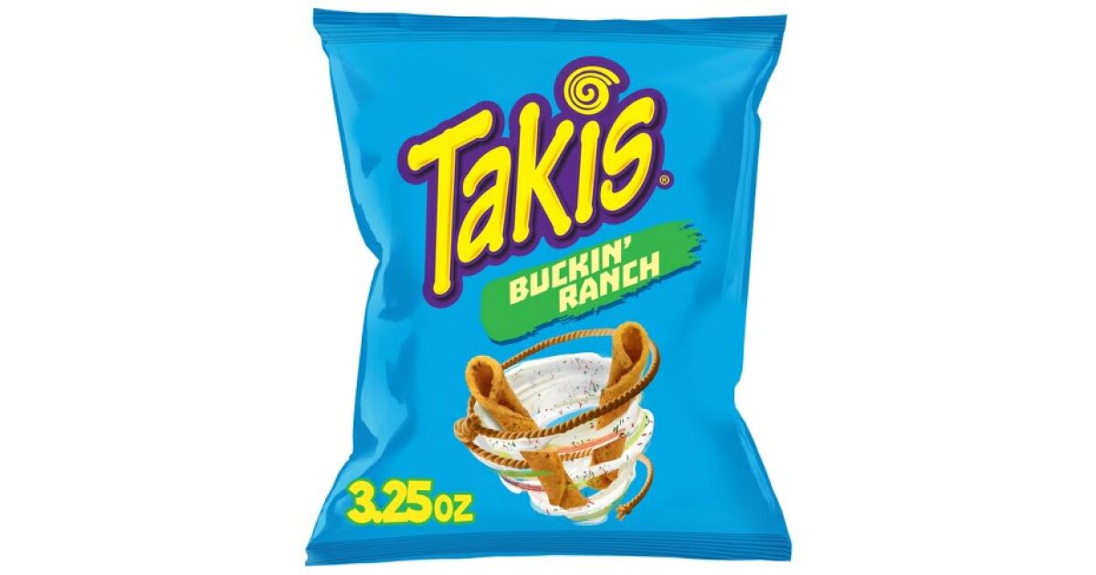Takis Buckin Ranch saláta öntetes chips 92g Szavatossági idő: 2024-12 ...